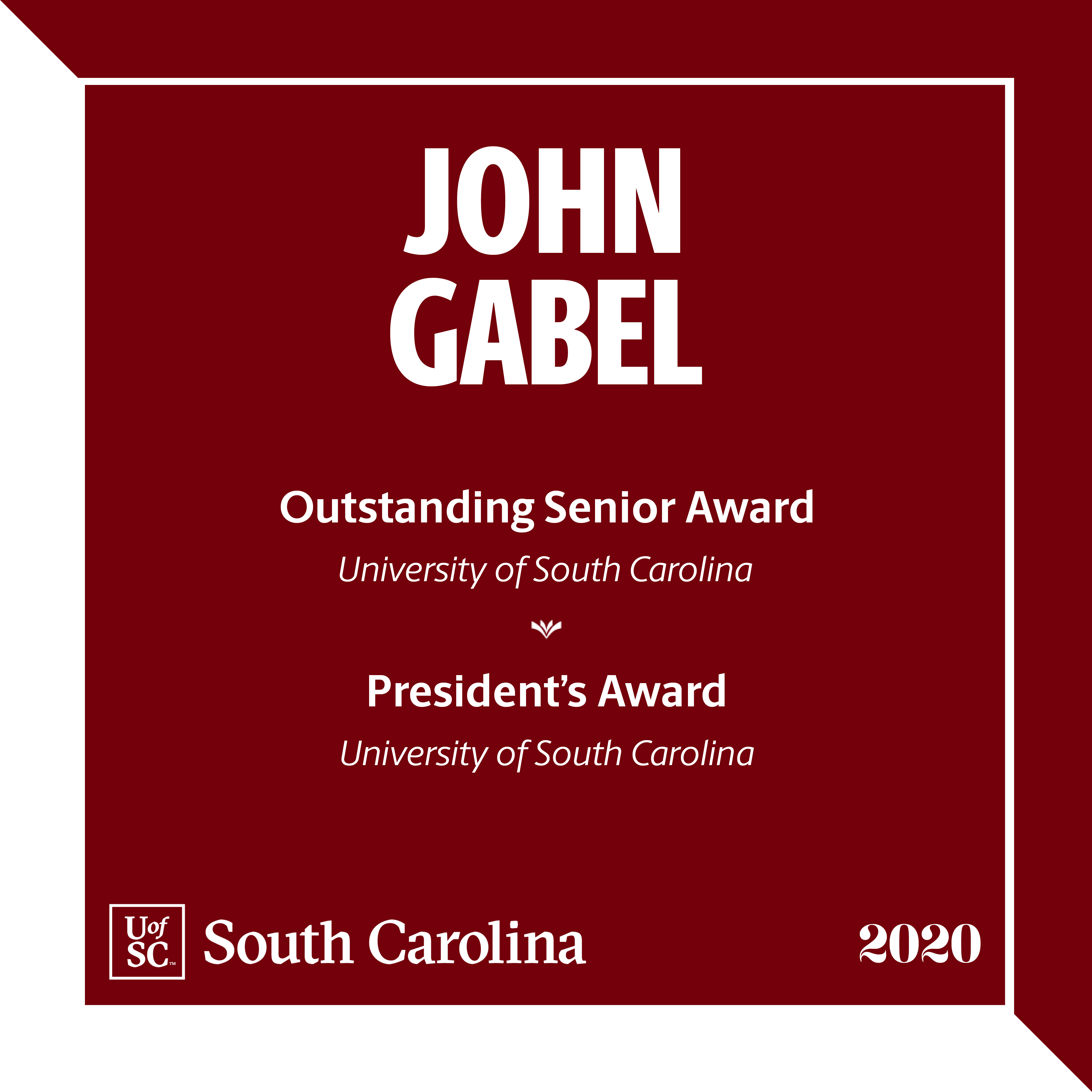 2019-2020 Awards Day Recipients | University of South Carolina