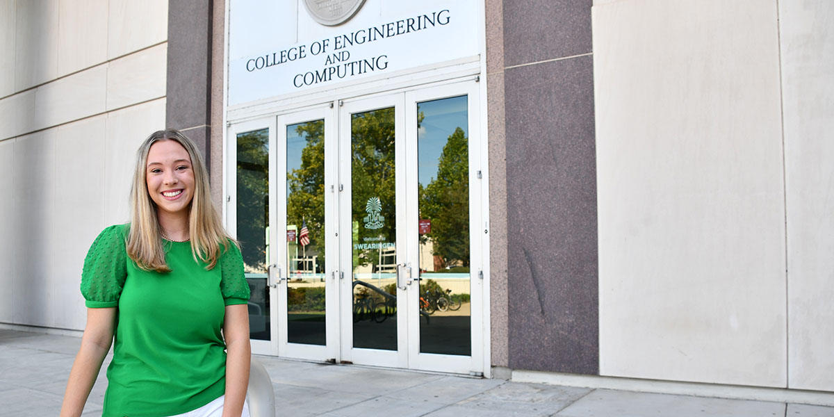 Student Spotlight: Caroline Boozer, ‘23 - Molinaroli College of Engineering and Computing ...