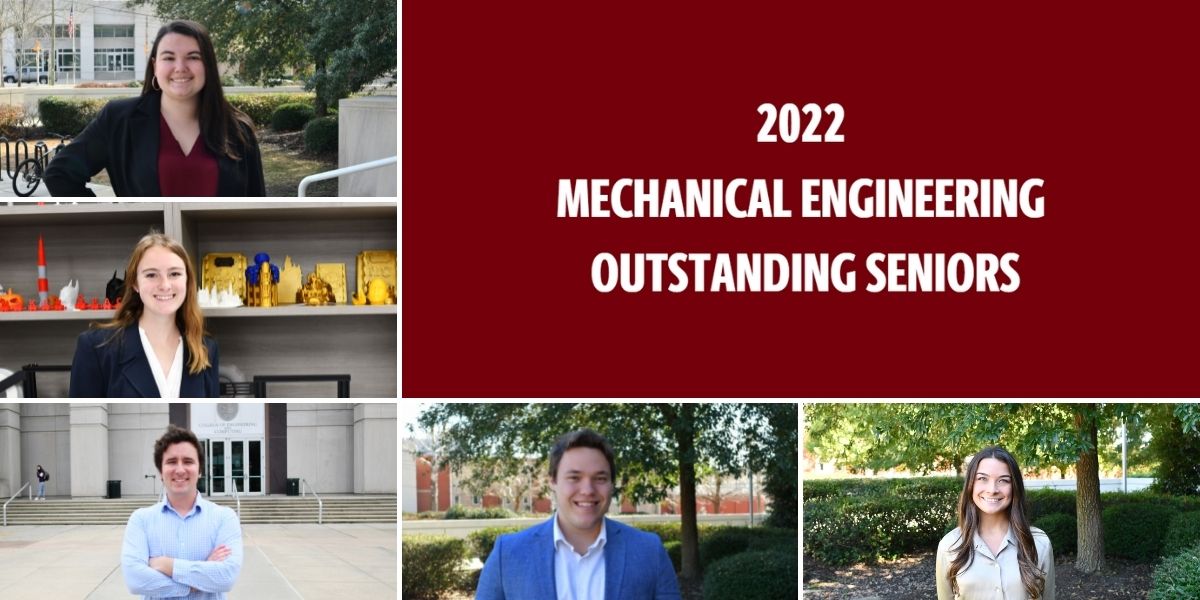 Department of Mechanical Engineering Outstanding Seniors - Molinaroli ...