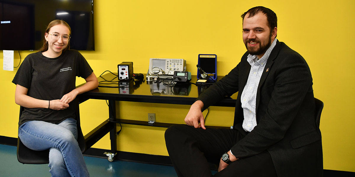 Opening doors to research - Molinaroli College of Engineering and ...