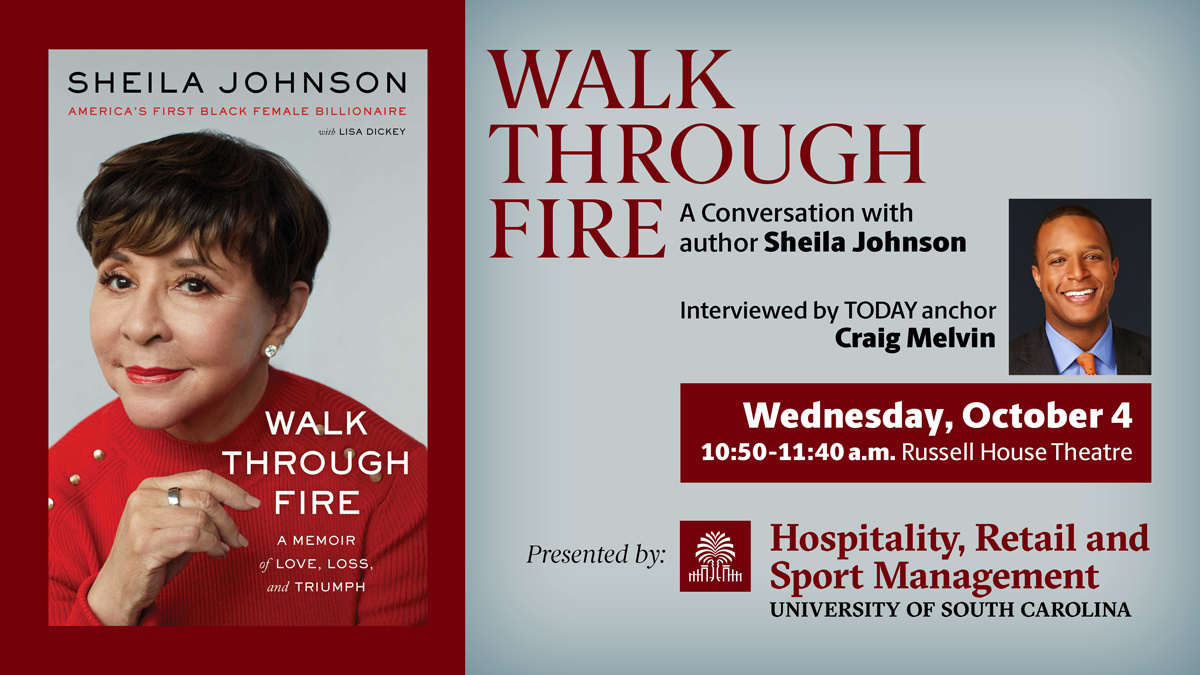 College of HRSM Dean's Executive Lecture Series Presents Sheila Johnson ...