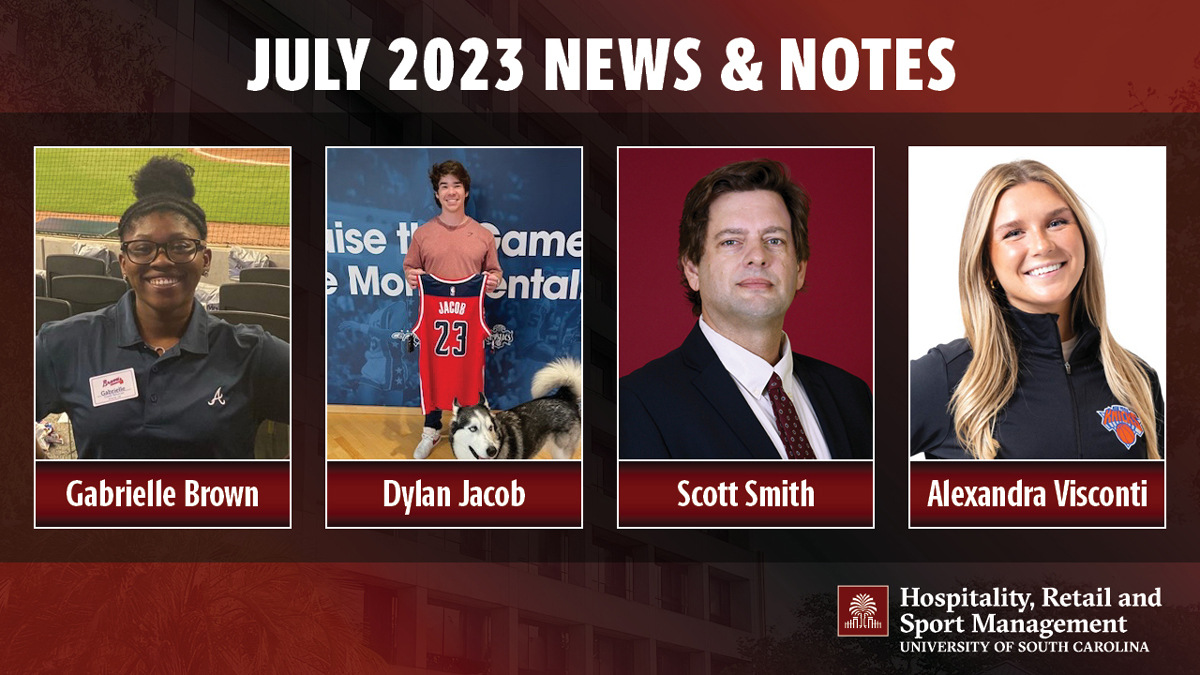 July 2023 HRSM student, faculty, staff and alumni notes - College of ...