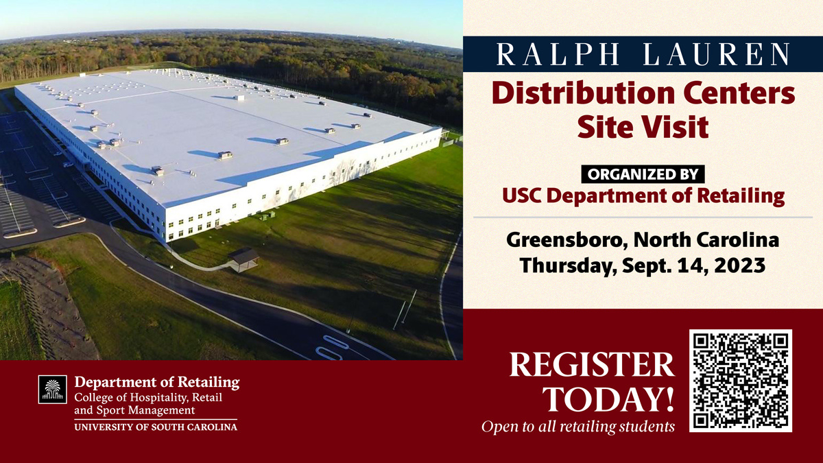 Ralph Lauren Distribution Center site visit opportunity on Sept. 14 ...