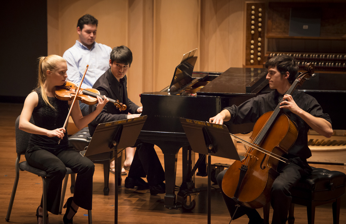 Chamber Music Ensembles - School of Music | University of South Carolina