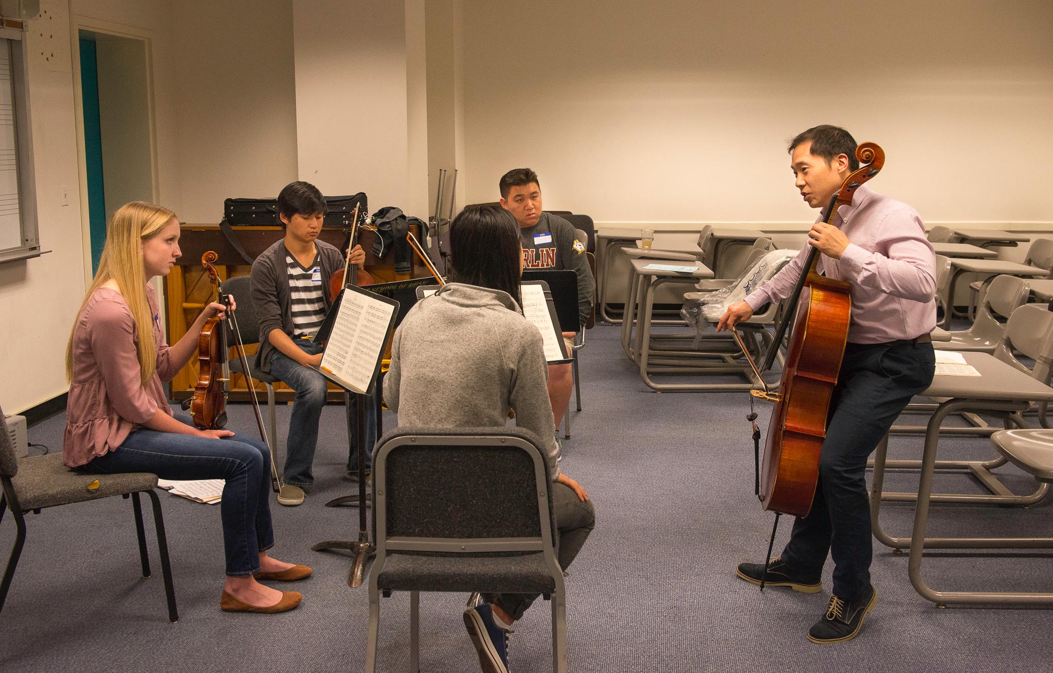 The Biscopink String Quartet wins first prize in USC’s Chamber Music ...