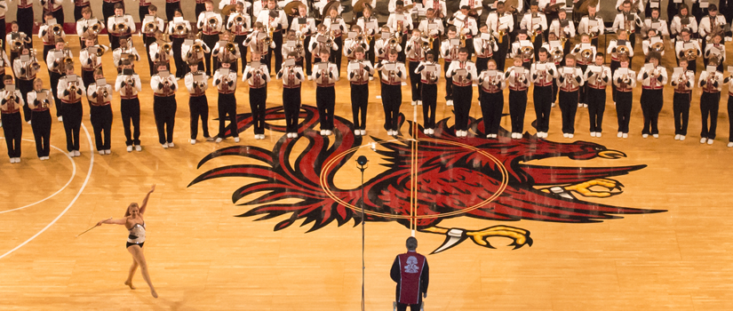 Feature Twirlers - School of Music | University of South Carolina