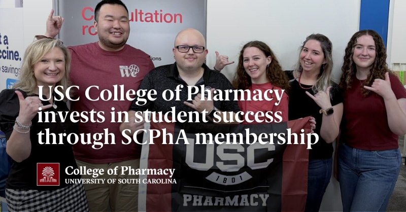 College of Pharmacy invests in student success through SCPhA membership ...