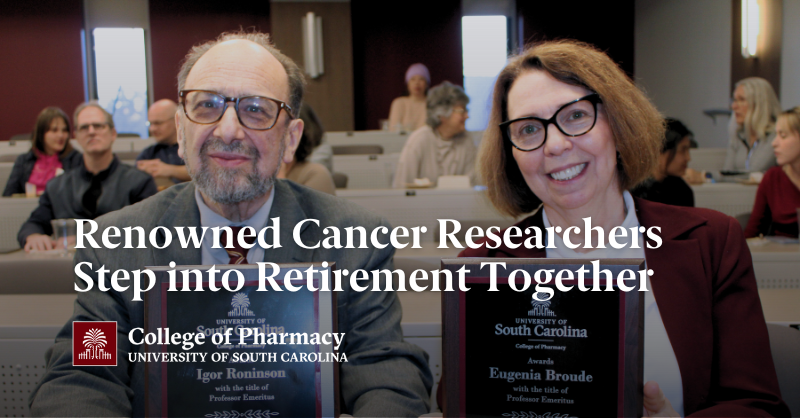 Renowned Cancer Researchers Step into Retirement Together - College of ...