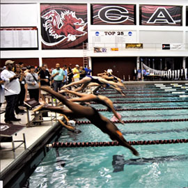 UofSC’s natatorium making a splash with swimmers - USC News & Events ...