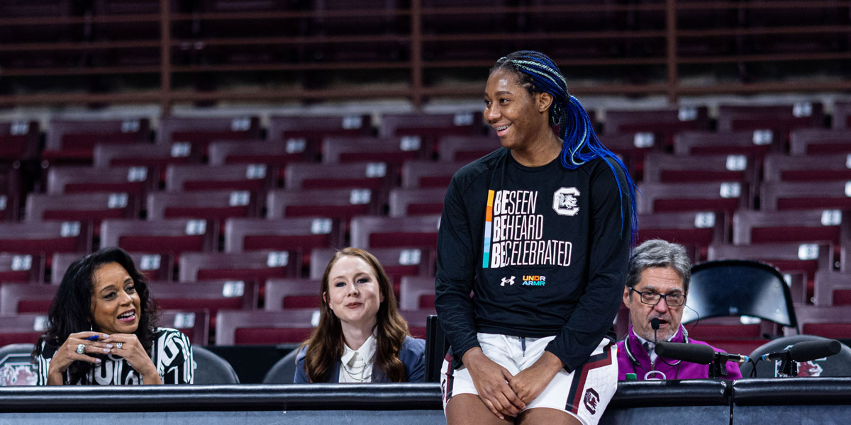 Aliyah Boston’s mind is as sharp as her shooting - USC News & Events ...