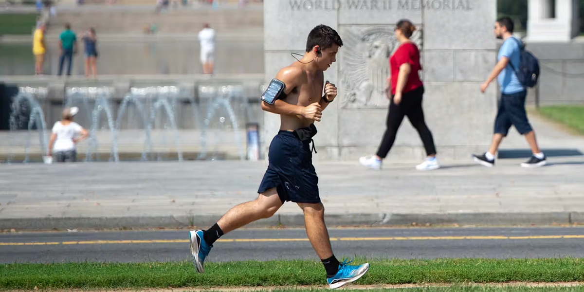Extreme heat can be dangerous for runners, cyclists and anyone spending ...