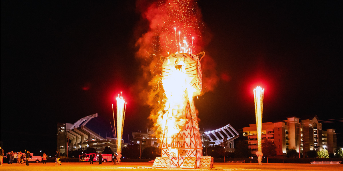 Rivalry and roaring flames - USC News & Events | University of South ...
